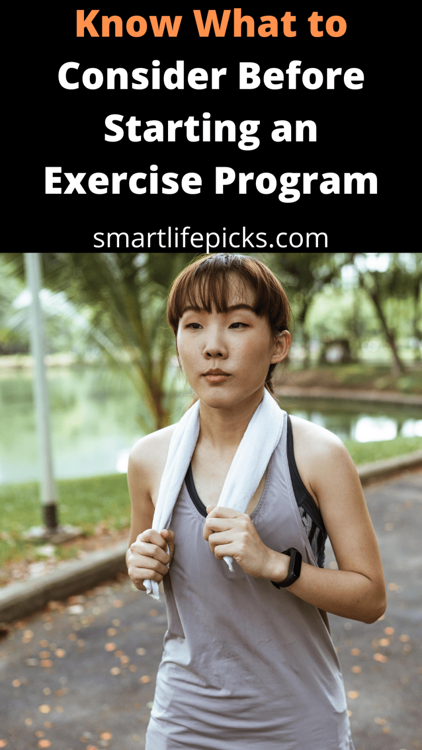 Know What to Consider Before Starting an Exercise Program | Smart Life ...